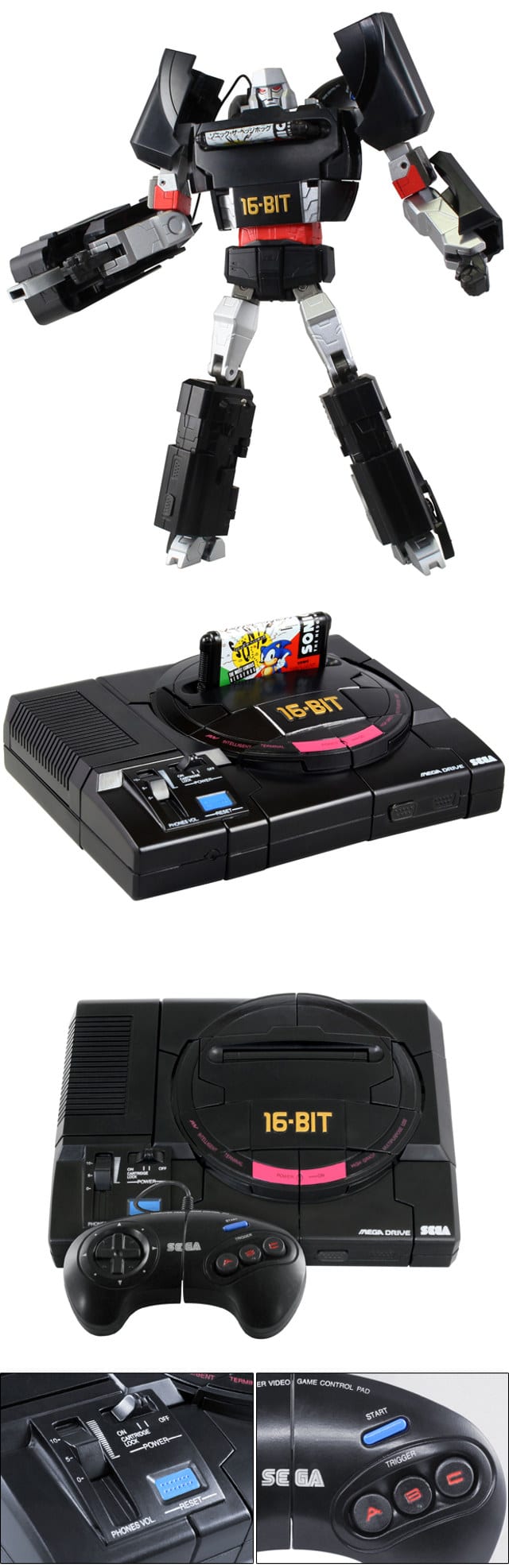 Transformer Sega Megadrive – Guide du Parent Galactique
